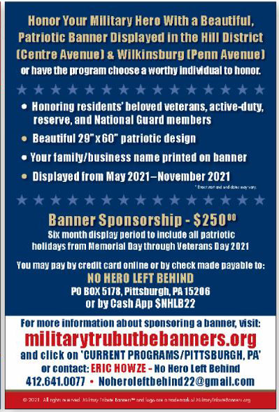 Eric Howze of No Hero Left Behind Presents: Pittsburgh Military Tribute ...