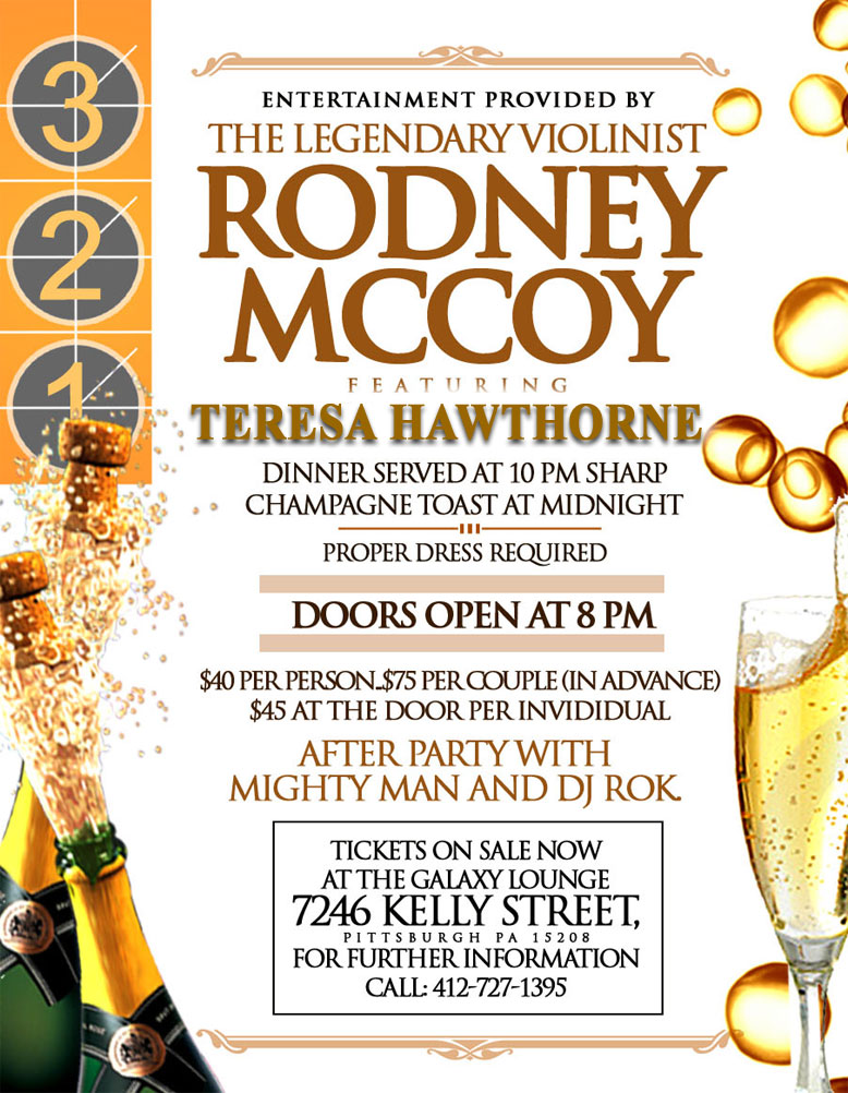 GALAXY LOUNGE ENTERTAINMENT CENTER PRESENTS A NEW YEARS EVE EXTRAVANGA ...