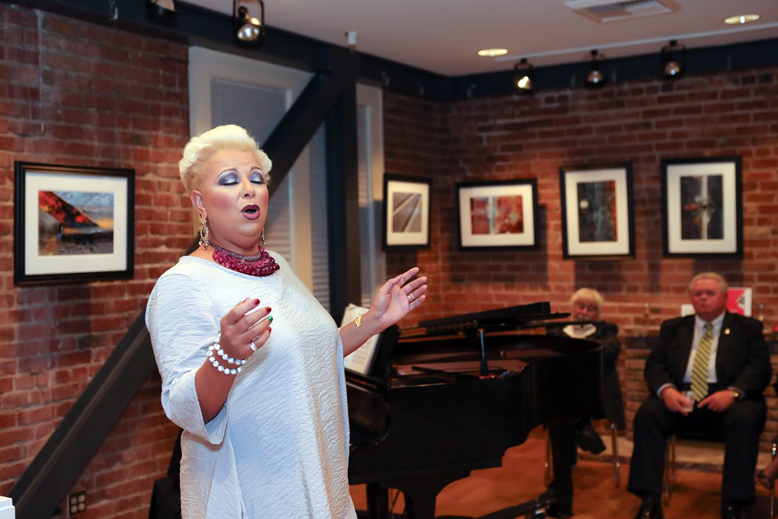 J. ROSALYNN SMITH-CLARK SALUTES THE LADIES WHO SING WITH THE BAND WITH ...