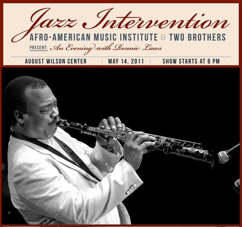 AAMI AND TWO BROTHERS PRESENTS AN EVENING WITH RONNIE LAWS, MAY 14 ...