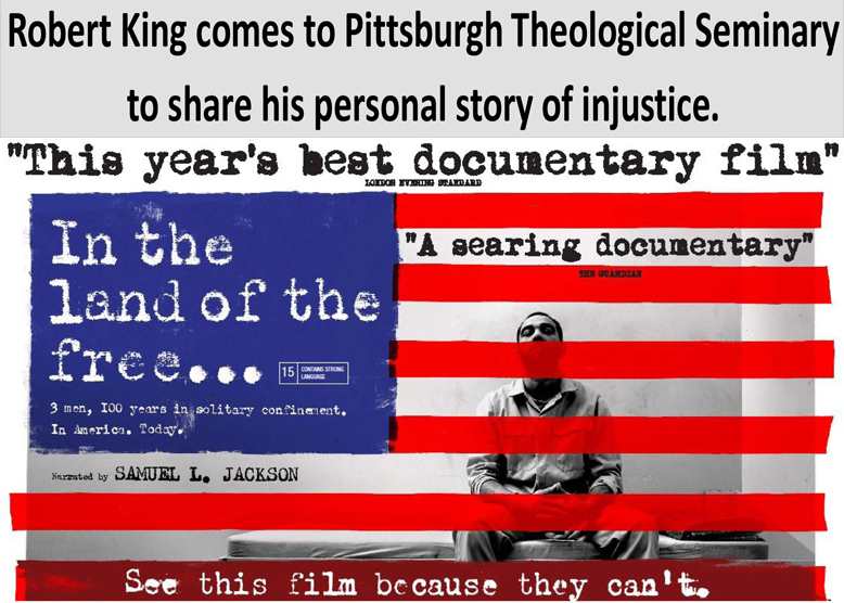 ROBERT KING SHARES HIS PERSONAL STORY OF INJUSTICE - IN THE LAND OF THE ...