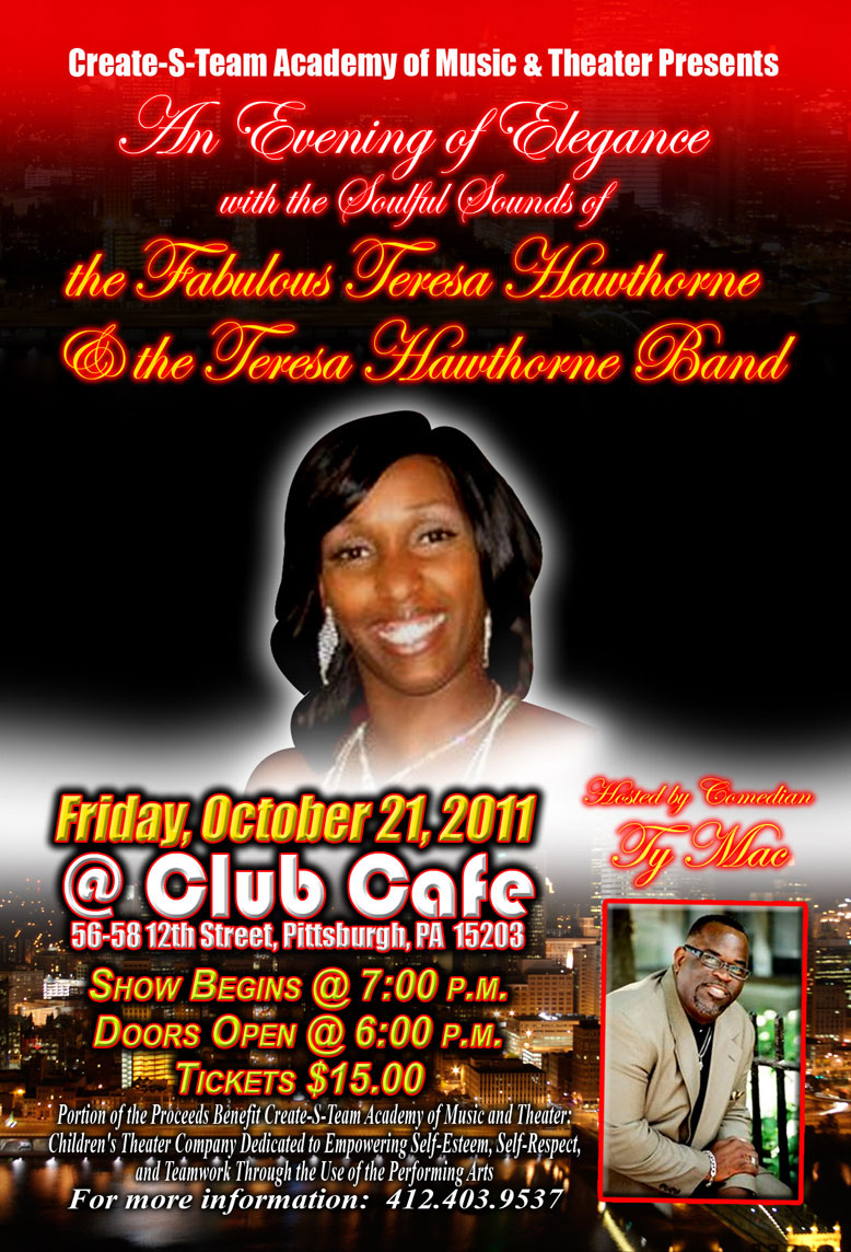 AN EVENING OF ELEGANCE WITH THE SOULFUL SOUNDS OF THE FABULOUS TERESA ...
