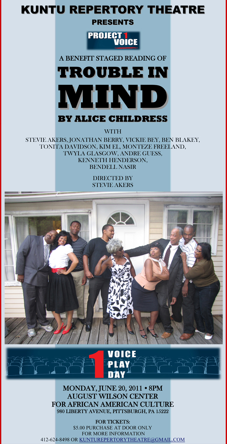 KUNTU REPERTORY THEATRE PRESENTS PROJECT 1 VOICE A BENEFIT STAGED ...