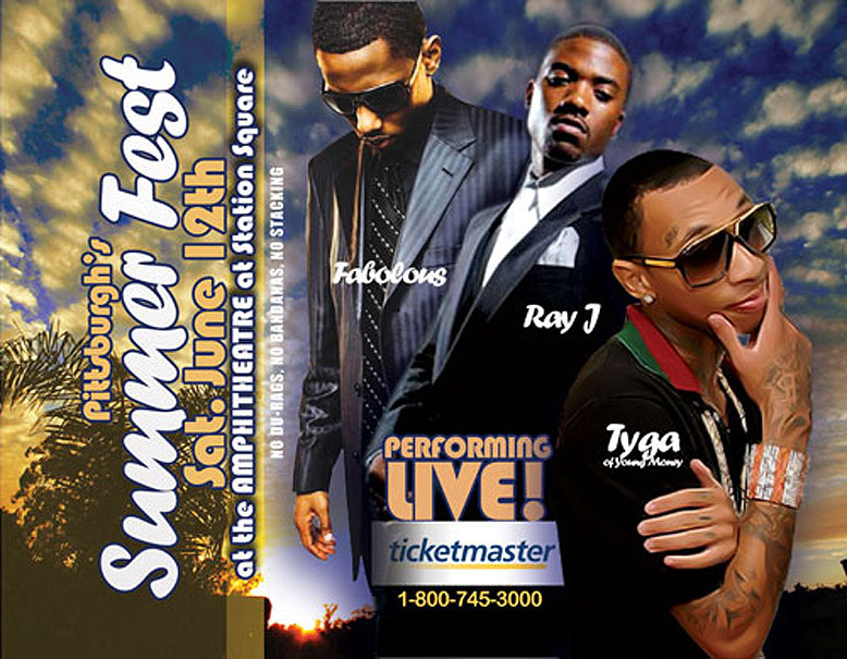 B. MARSHALL PRODUCTIONS PRESENTS PITTSBURGH'S SUMMER FEST STARRING ...