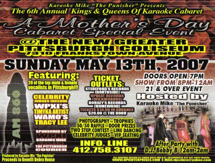Karaoke Mike Presents The 6th Annual Kings & Queens of Karaoke Cabaret ...