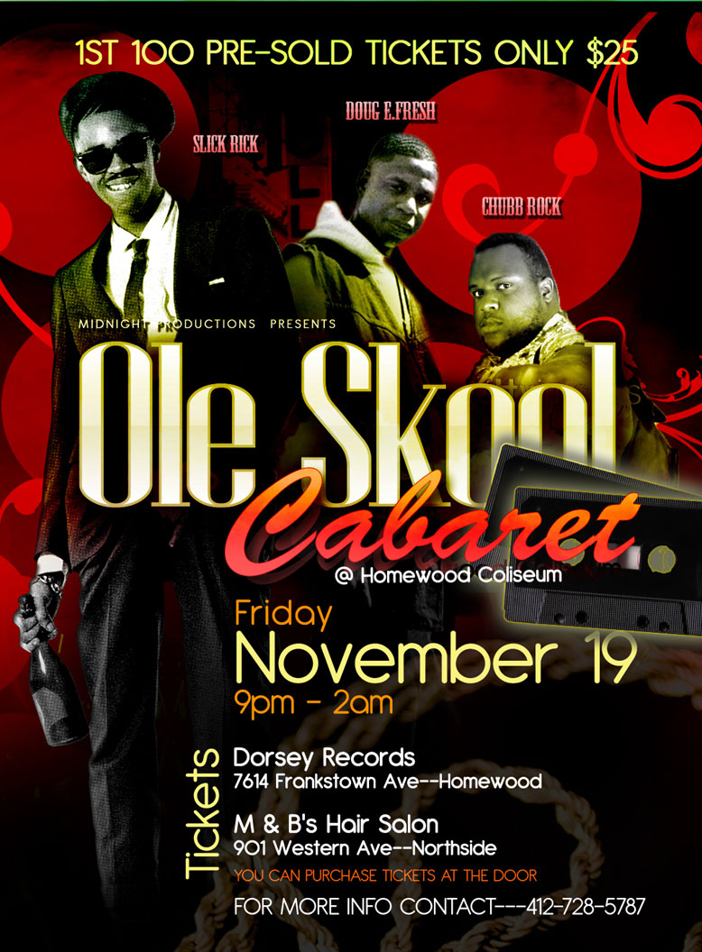 MIDNIGHT PRODUCTIONS PRESENTS DOUG E. FRESH, CHUBB ROCK AND SLICK RICK ...