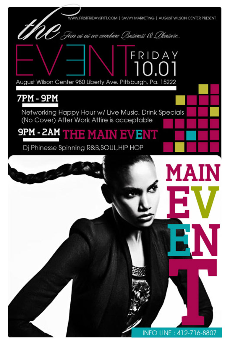 FIRST FRIDAYS PITTSBURGH, SAVVY MARKETING, AUGUST WILSON CENTER ...